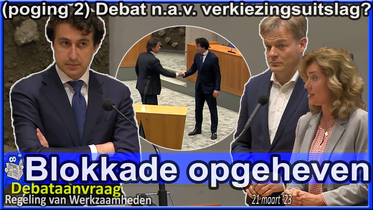 [Poging 2] Oppositie vraagt om duidingsdebat n.a.v. verkiezingsuitslag ...